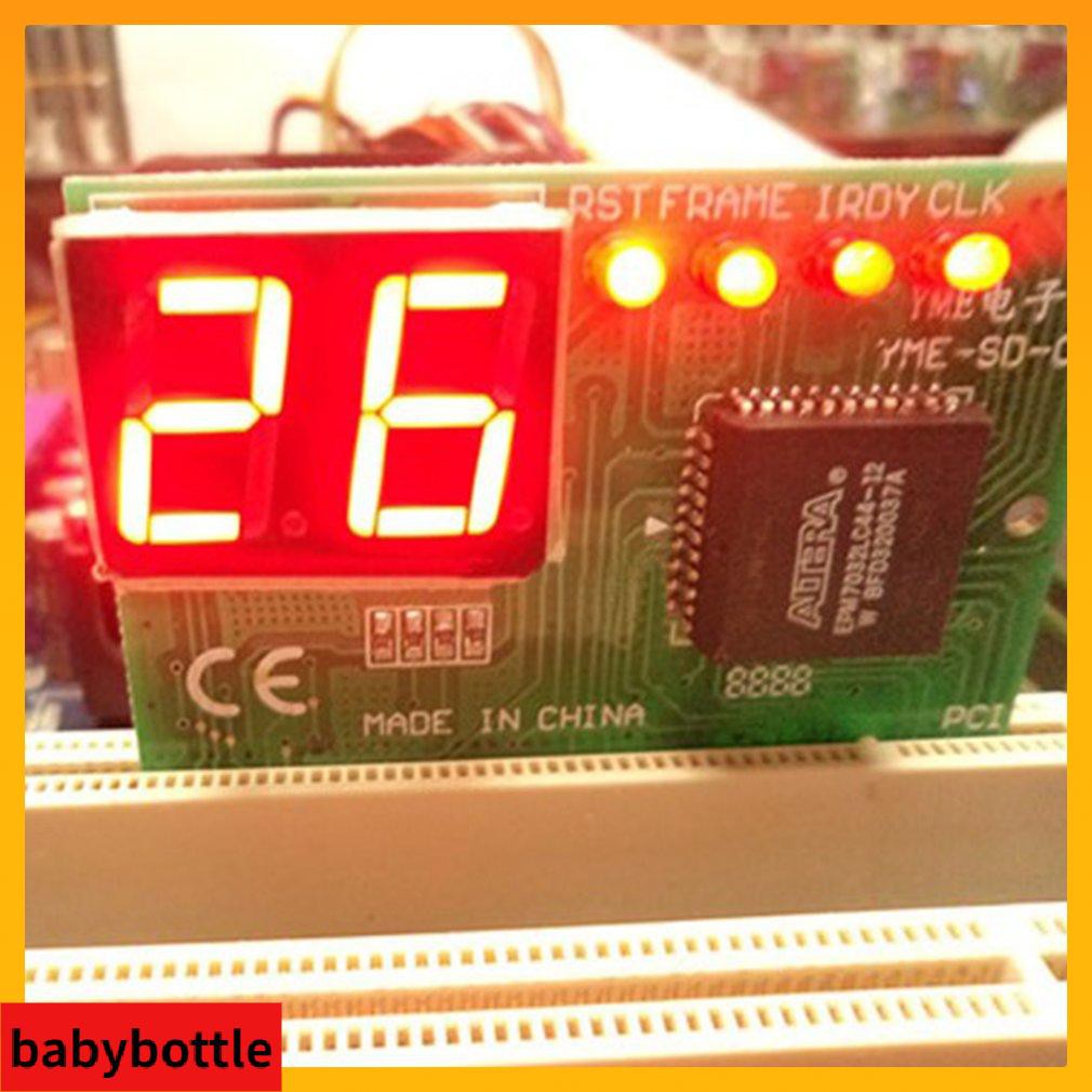 2 Dígitos PC Computador Placa Mãe Debug Post Card Analyzer PCI Placa ...