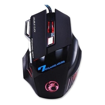 Mouse Gamer Estone X7 2400DPI Led Sport 7 Botões Ergonomic | Shopee Brasil