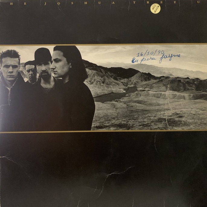 CAPA Lp U2 The Joshua Tree COM ENCARTE | Shopee Brasil