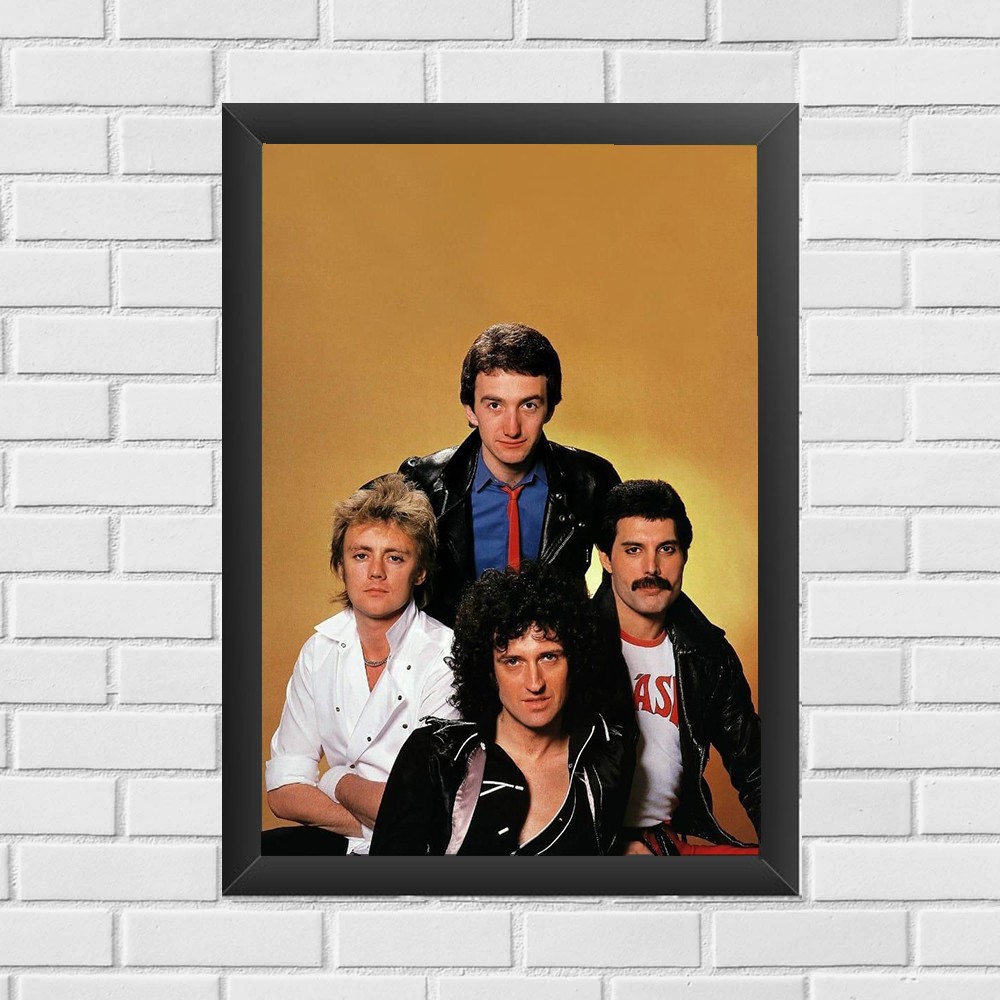Quadro Decorativo A4 Presentes Criativos Banda Queen | Shopee Brasil