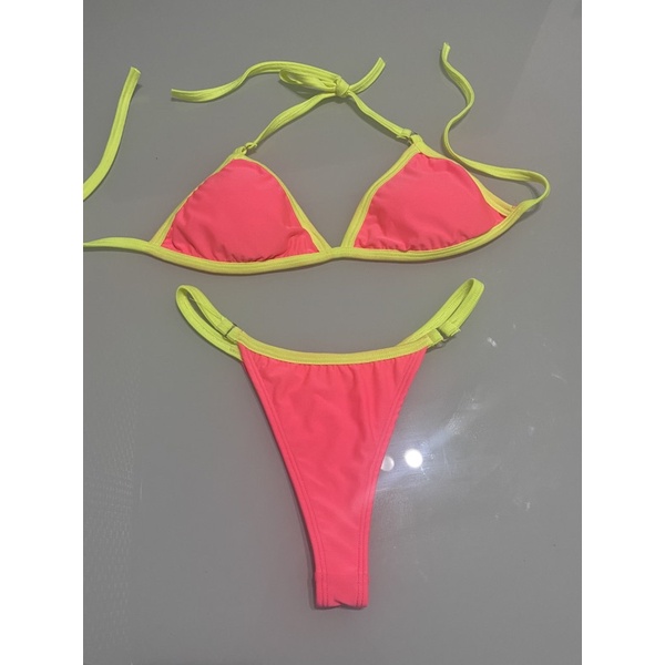 Biquini Modelo Marquinha De Fita Bronze Shopee Brasil