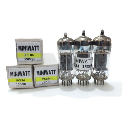 3 Válvula Eletrônica Miniwatt Pcl84 = 15dq8 | 15tp7 | 15f4p | Shopee Brasil
