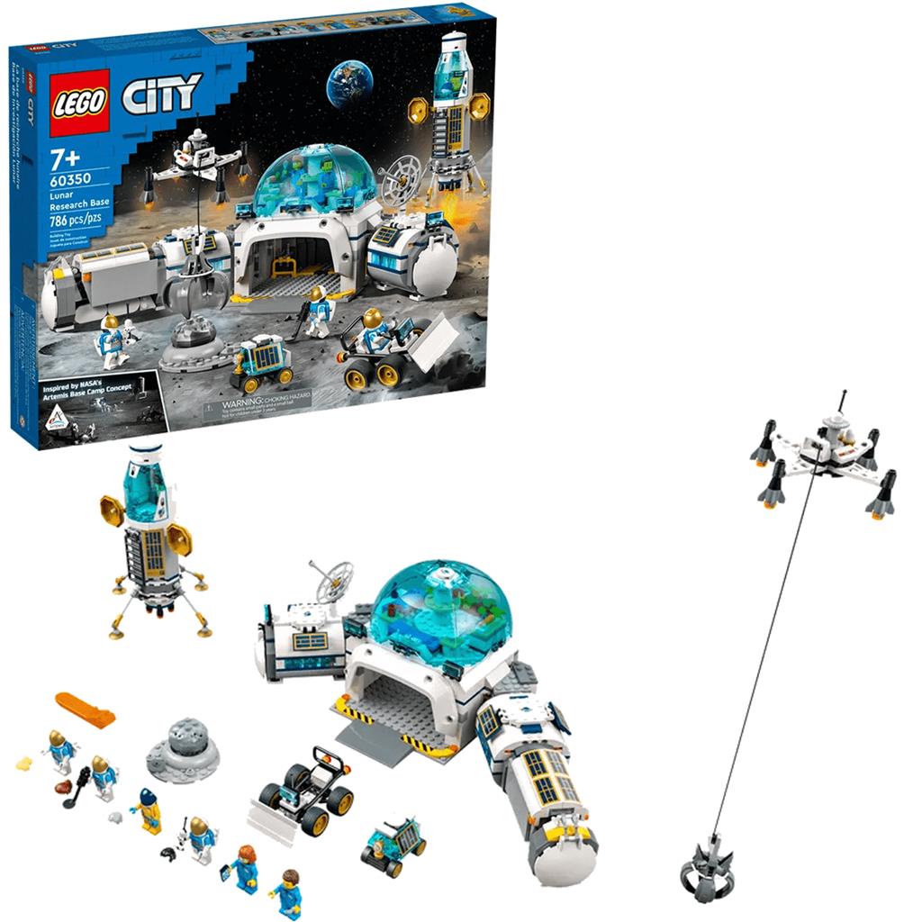 Lego City Base Espacial de Pesquisa Lunar 60350 | Shopee Brasil