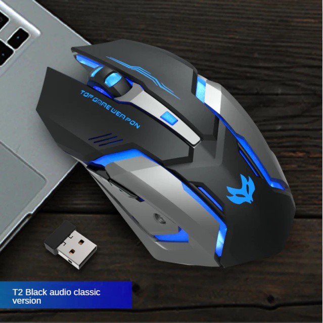 Mouse Gamer Sem Fio PCyes Anok, RGB, 16000 DPI, Recarregável, USB-C ...