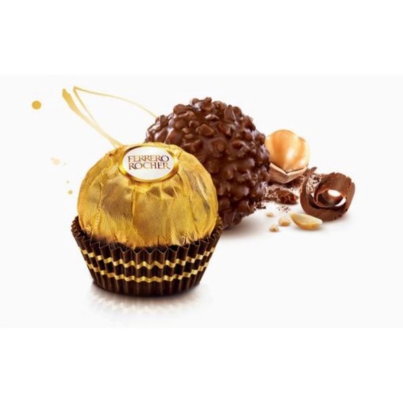 Tradicional chocolate Ferrero Rocher ideal para presentar alguém ou ...
