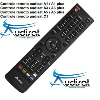 Controle Remoto Receptor Audisat A1 / C1 - 7082 | Shopee Brasil