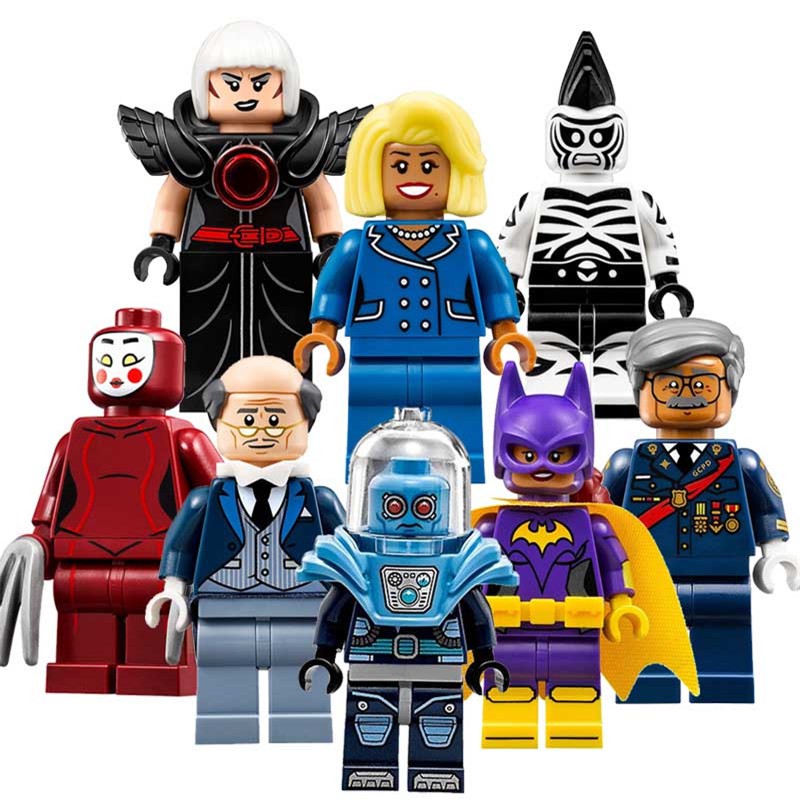 Dc Super Heroes Conjuntos De Blocos De Construção De Brinquedo Mini ...