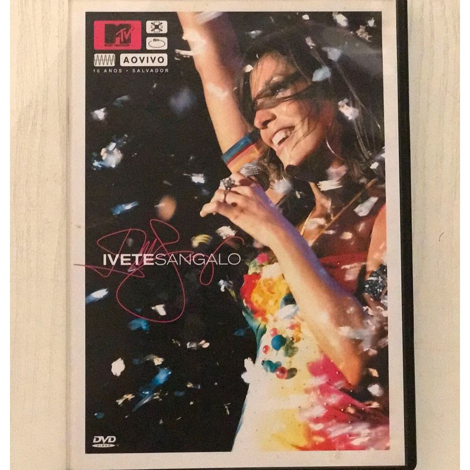 Ivete Sangalo DVD MTV Ao Vivo | Shopee Brasil