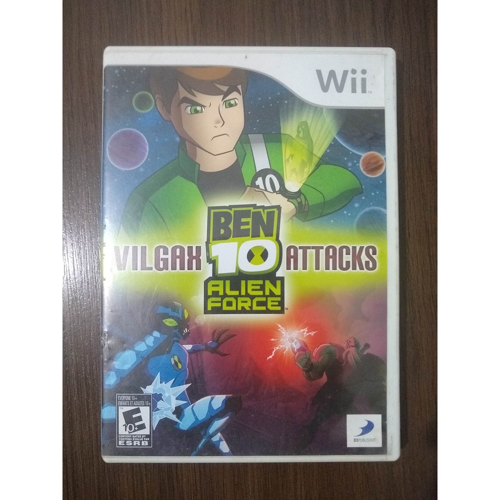 Jogo Nintendo Wii - Ben 10 Alien Force (Original e Completo) | Shopee ...