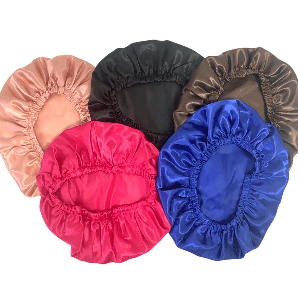 Touca bbb Toca De Cetim Setim Cachos De Alta Qualidade | Shopee Brasil