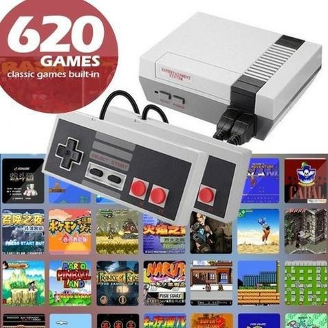 Video Game Retrô Foyu 620 Jogos Clássicos Super Game Console Mini Nes ...