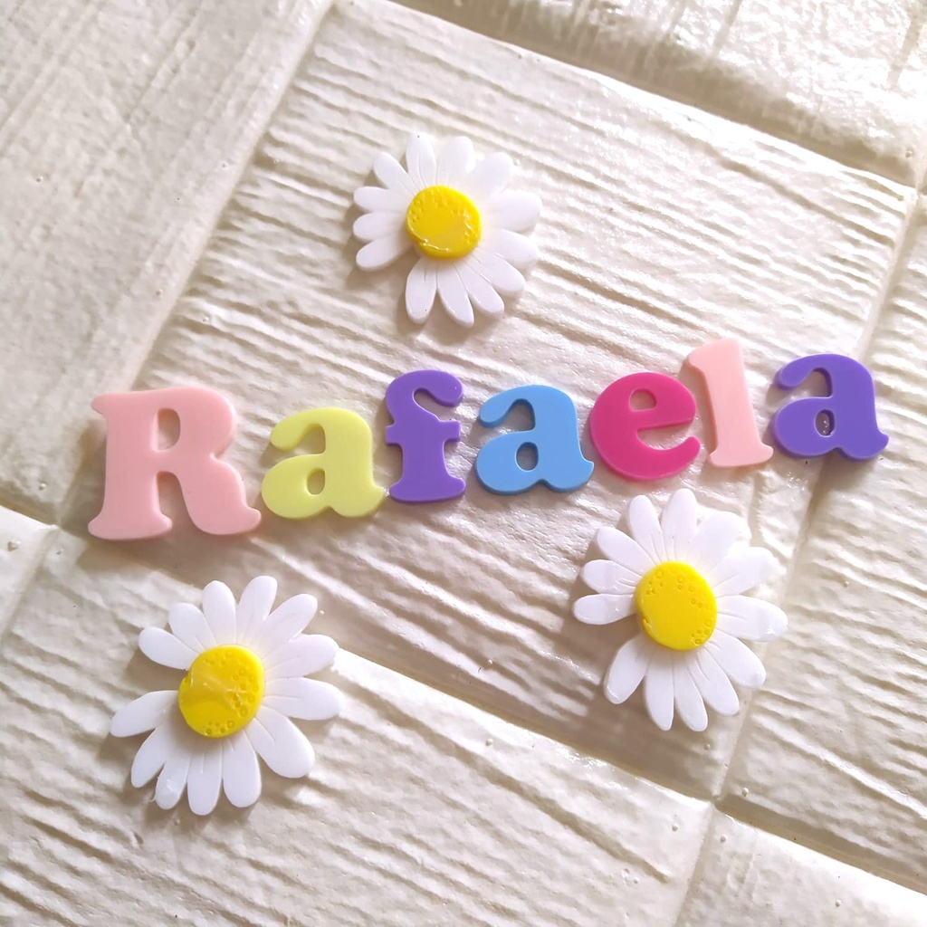 Kit 72 Letras para tiara | Shopee Brasil