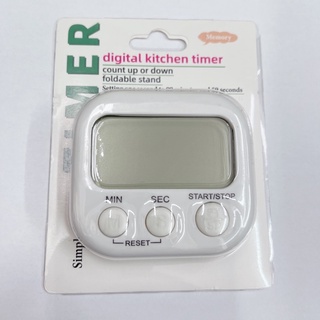 Timer Temporizador Cronometro Digital De Cozinha Mesa Imã Números Grandes Conta Para Cima Ou ...