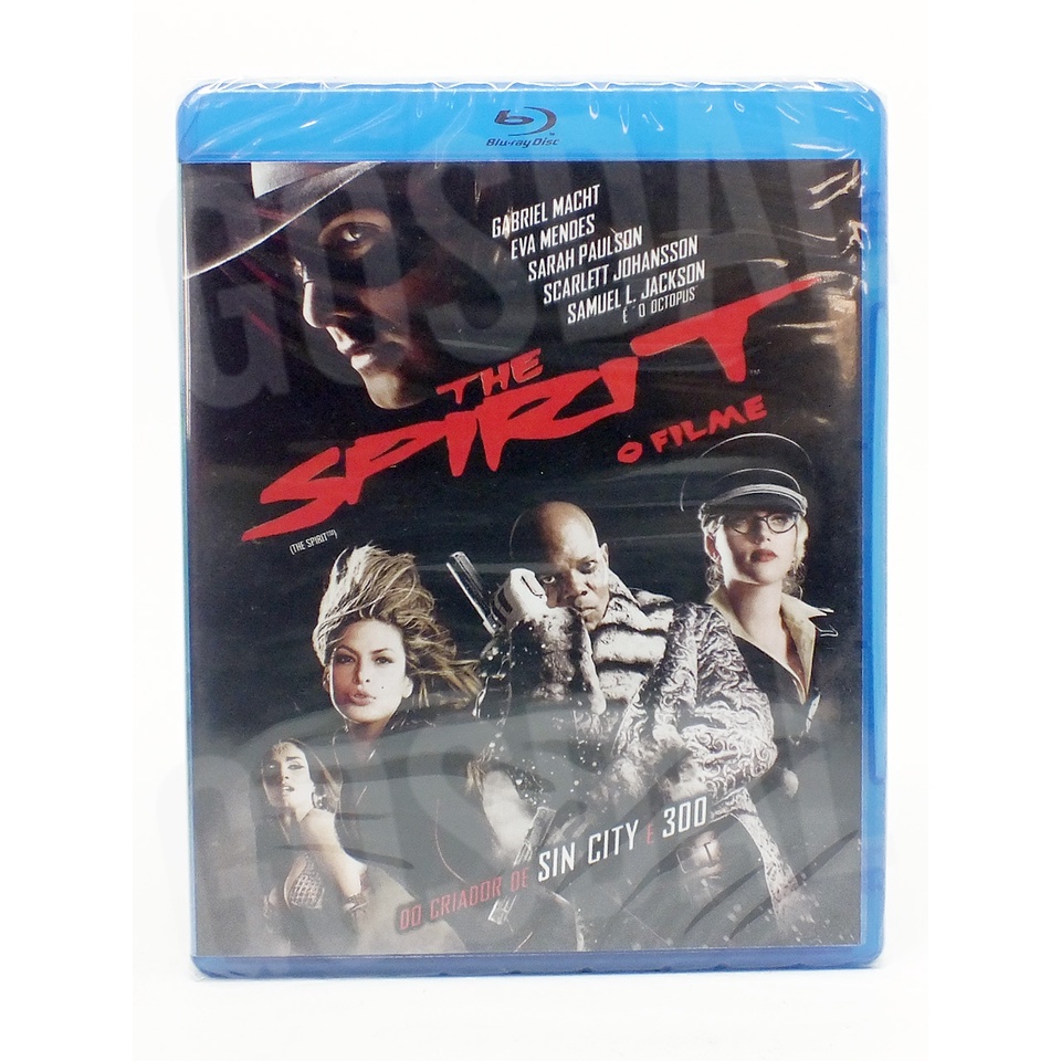 Blu Ray The Spirit o Filme - Lombada Azul - Raro, Original, Novo e Lacrado, Dublado e Legendado ...