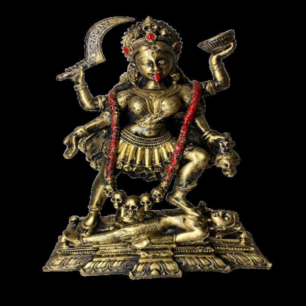 Estatua Deusa Kali - Decoracao Hinduismo em Resina | Shopee Brasil