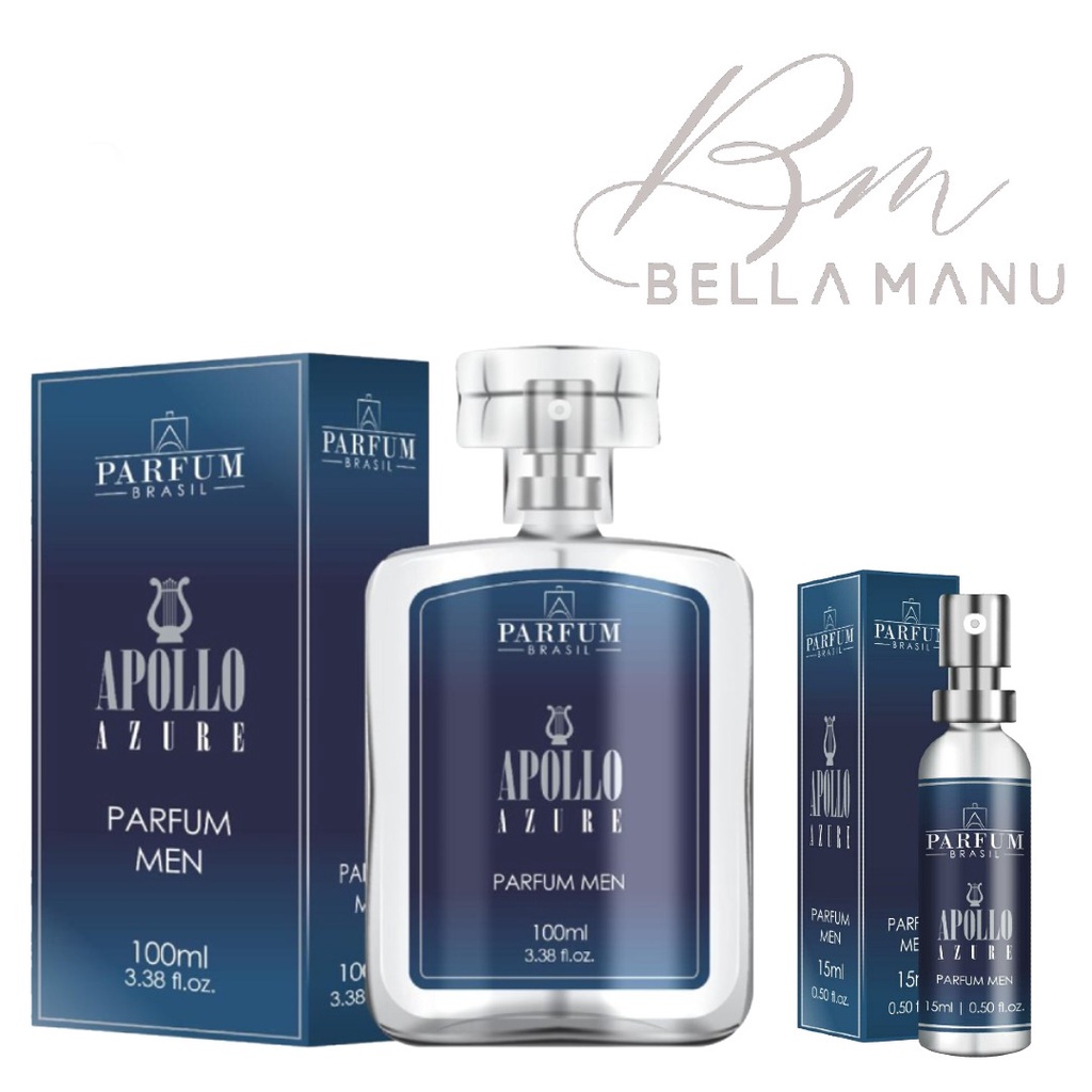 PERFUME APOLLO AZURE + PERFUME DE BOLSO (KIT C/2 UNIDADES) - PARFUM ...