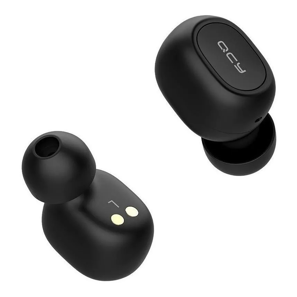 Fone de Ouvido Bluetooth T1C QCY Preto | Shopee Brasil