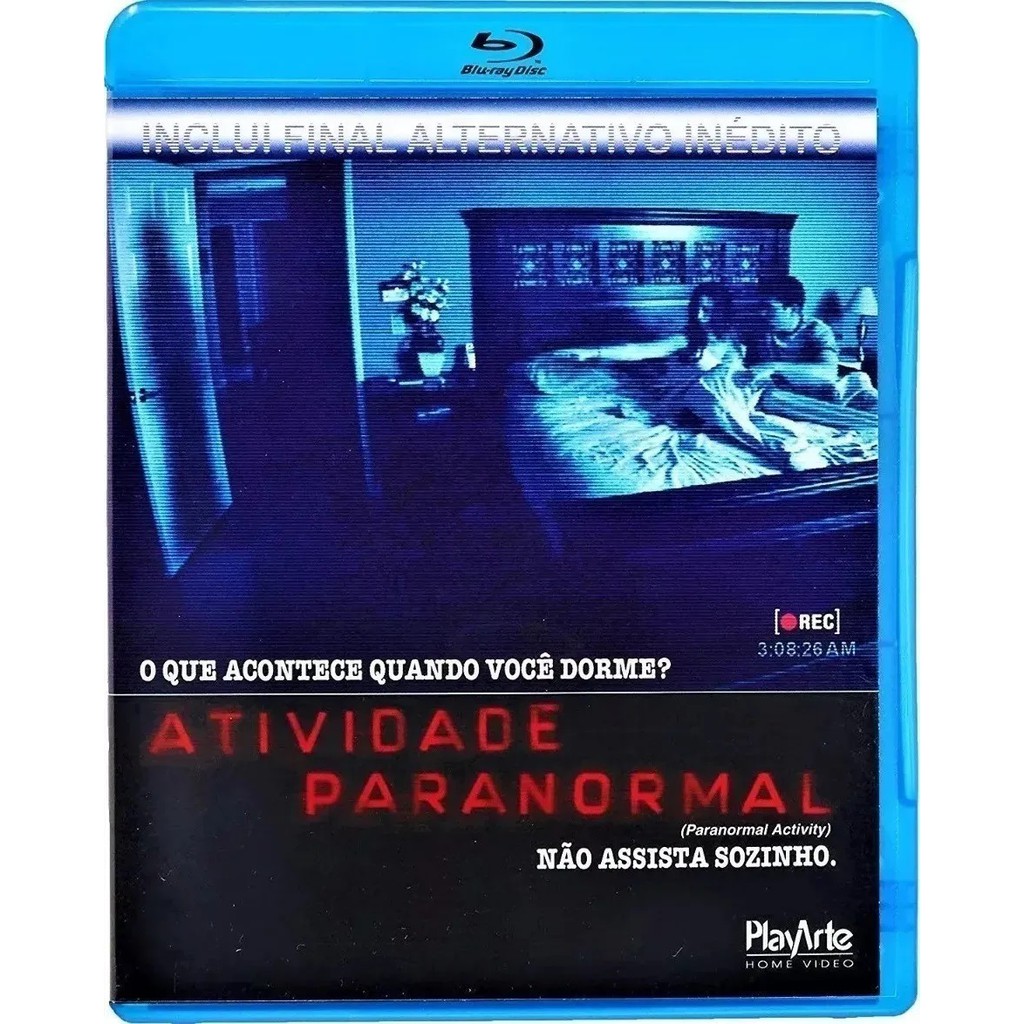 Blu-ray Atividade Paranormal 1 - Dublado e Legendado - Original Lacrado ...