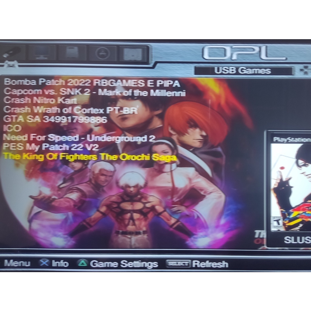 Kit Opl + Pen Driver 32 Gb + 9 Jogos Ps2 + 31 Jogos Ps1 + 600 Jogos Super Nintendo - Escorrega o ...