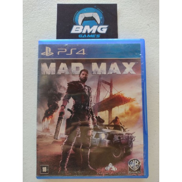Mad Max Ps4 - Game Mídia Física - Jogo Original Usado Playstation 4 ...