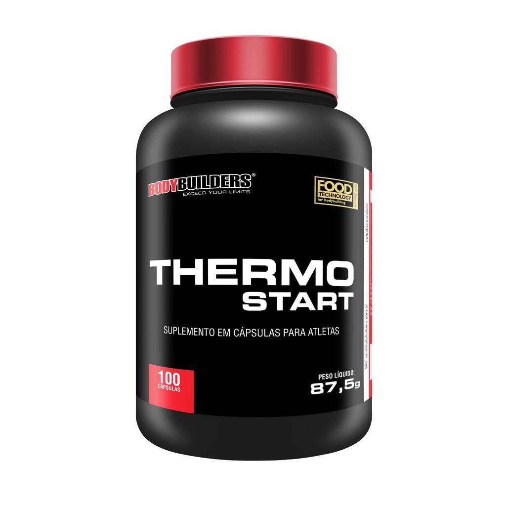 Thermo Start 100 Cápsulas – Bodybuilders - Melhora o Preço