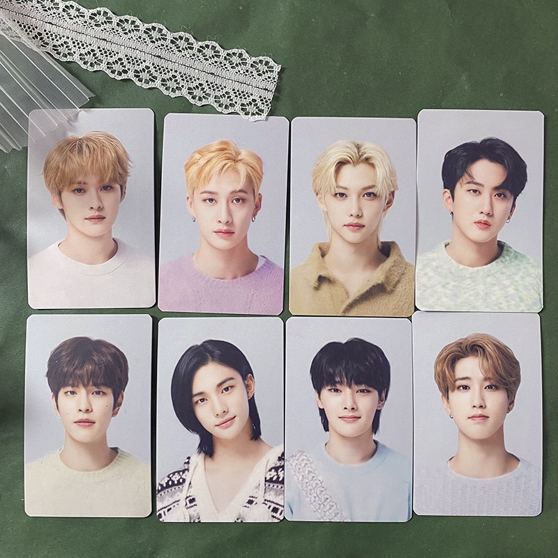 8pcs Stray Kids ID Photo Card Postcard Photo Card Polaroid Photo Card ...
