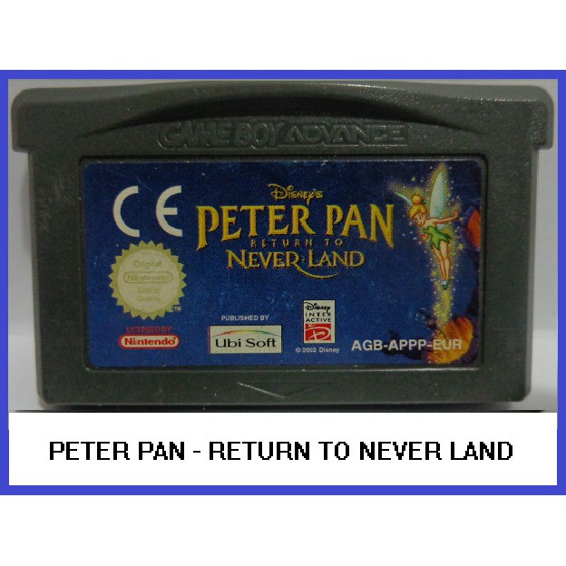 Jogo GBA - Peter Pan: Return to Never Land | Shopee Brasil