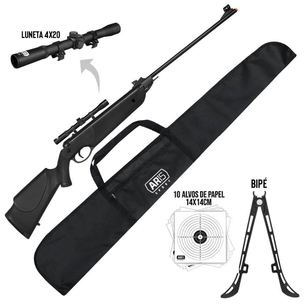 Carabina Rossi R8 Black 6.35mm - Desconto no Preço