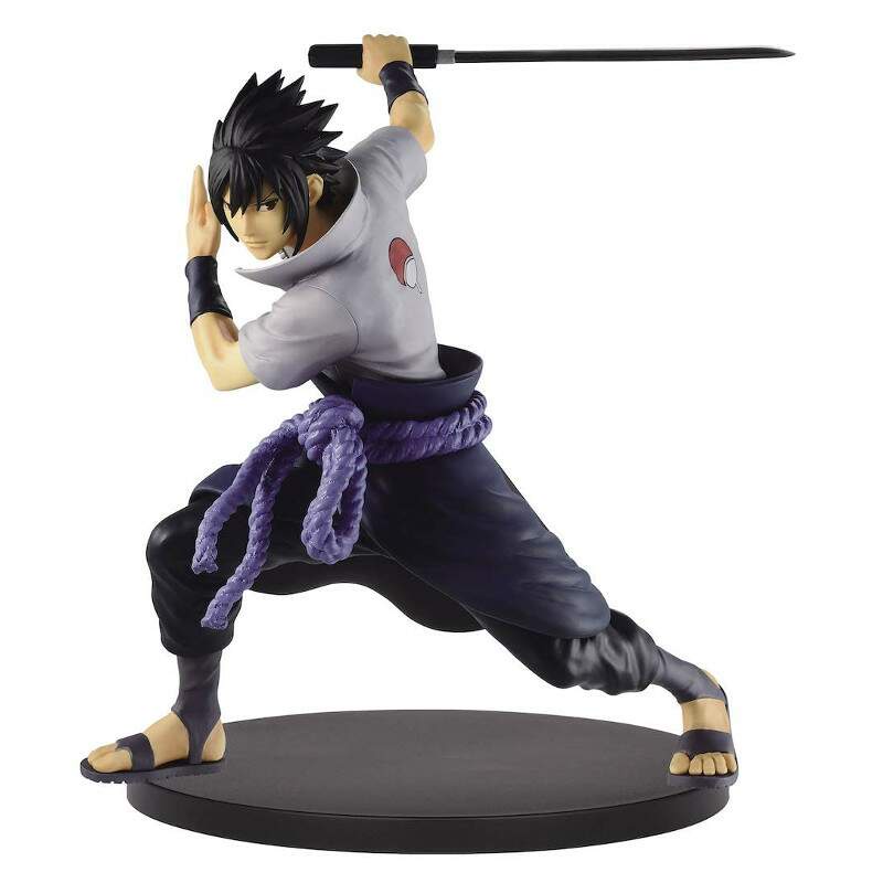 Action Figure Sasuke Uchiha Sharingan Naruto Shippuden | Shopee Brasil