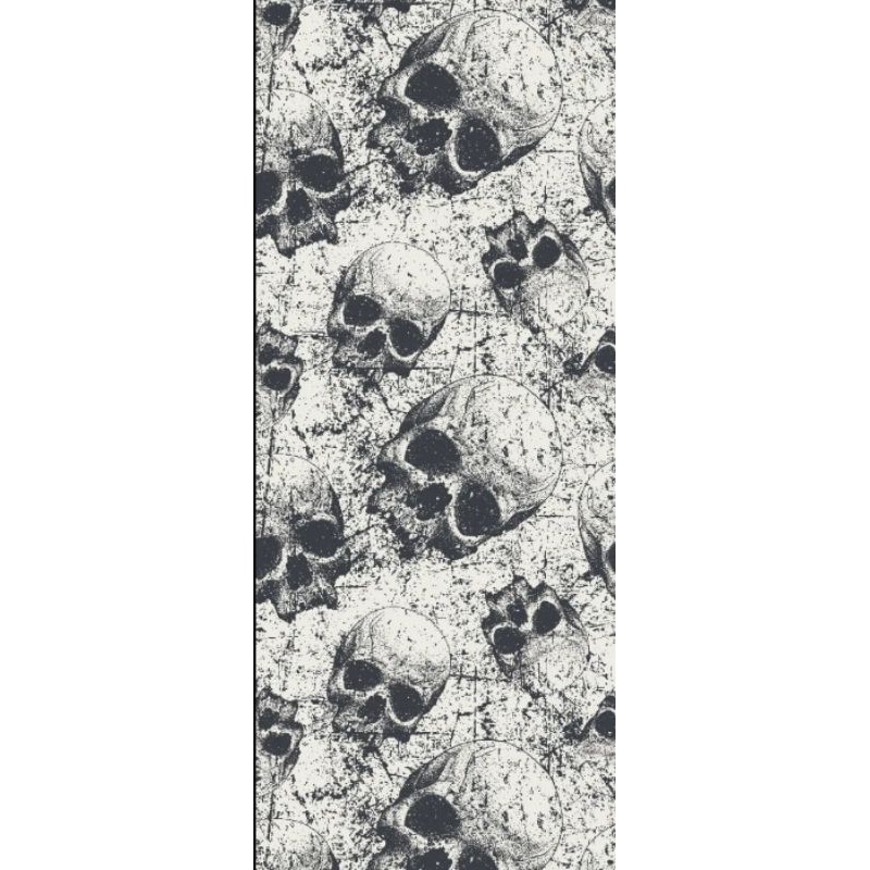 Folha adesiva inteira Adesivo Sticker Skull Caveira Dark 35cm X 75cm ...