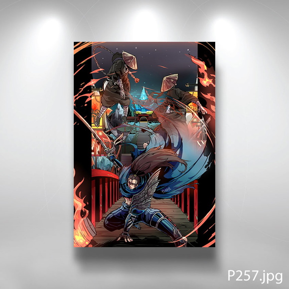 Placa Poster League of Legends Yasuo | Shopee Brasil