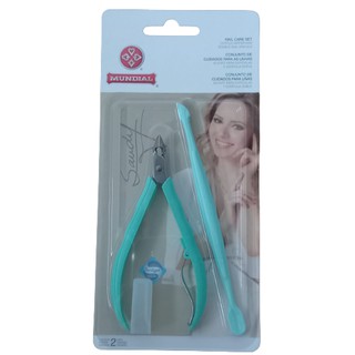 Kit Sandy Alicate De Unha + Espátula Dupla (Verde) Mundial | Shopee Brasil