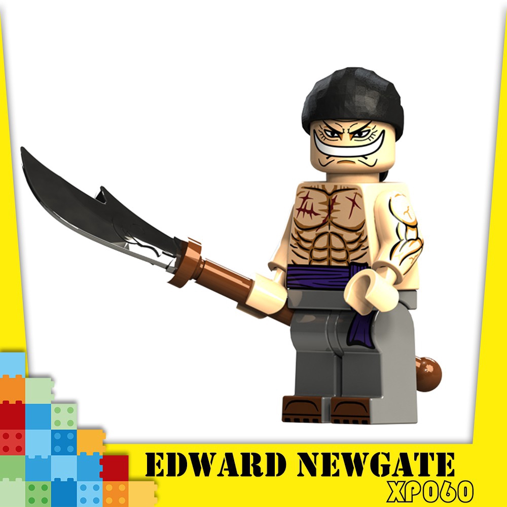 XP060 One Piece Edward Newgate Minifigures Lego Compatible Building ...