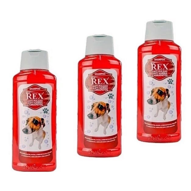 SHAMPOO REX PARA PETS ANTIPULGAS 750 ML | Shopee Brasil