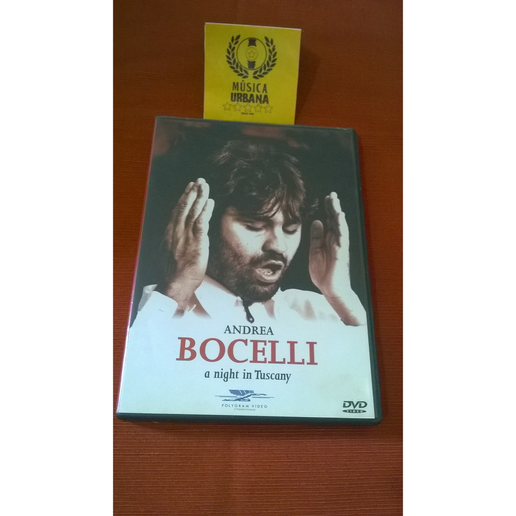 DVD Andrea Bocelli | Shopee Brasil