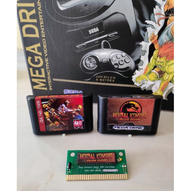 Cartucho Mortal Kombat arcade Edition | Shopee Brasil