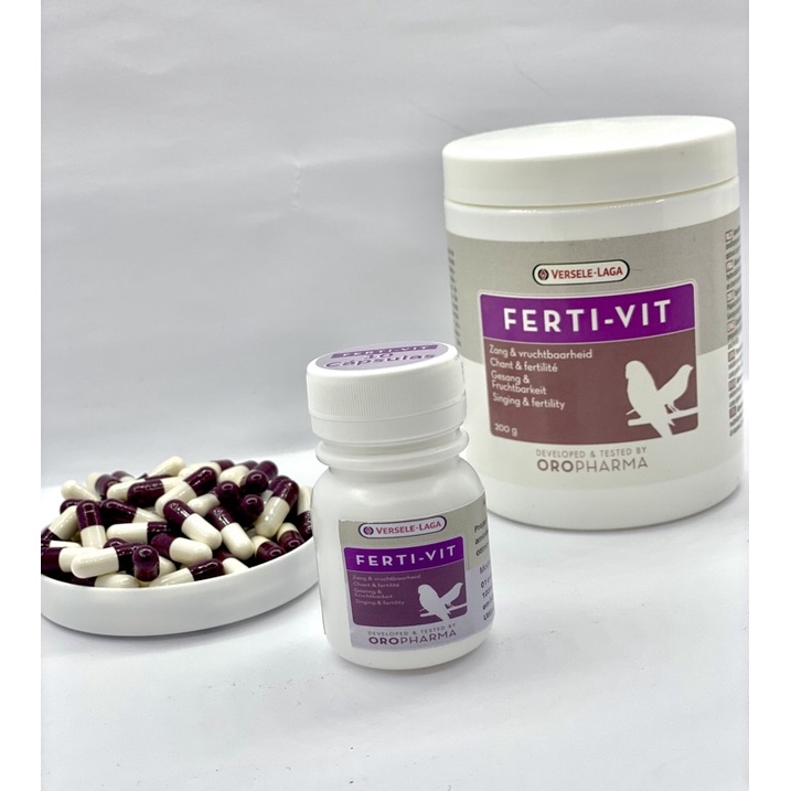 FERTI-VIT ORIGINAL - IMPORTADO - 20 cápsulas -vitamina reprodução para ...