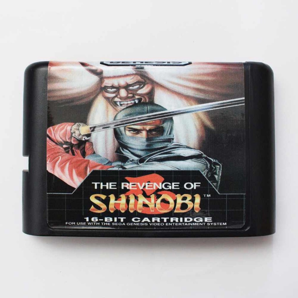 The Revenge Of Shinobi Ninja Mega Drive Genesis Tectoy Sega | Shopee Brasil