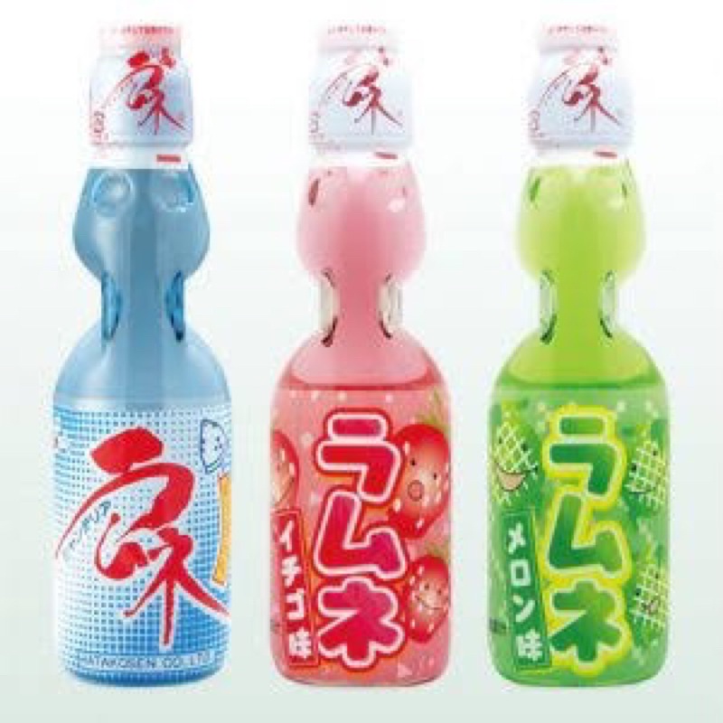 Kit Ramune 3 sabores garrafa 200ml | Shopee Brasil