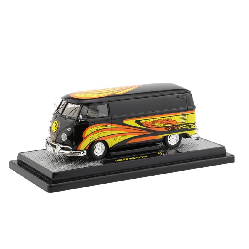 Miniatura Volkswagen Kombi 1960 Crazy Pinter 1/24 M2 | Shopee Brasil