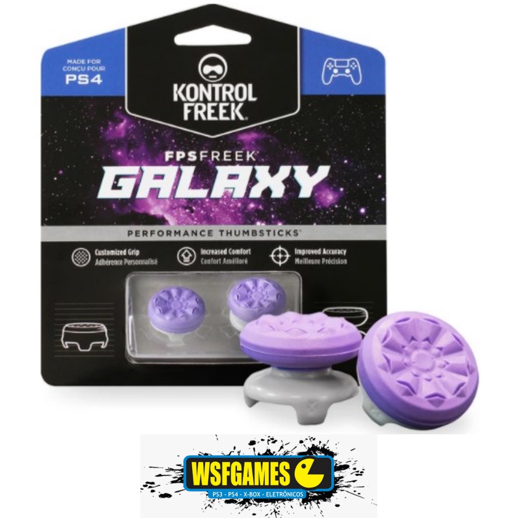 Kontrol Freek Fps Galaxy - Roxo Violeta - Controle Ps4 / Ps5 | Shopee Brasil