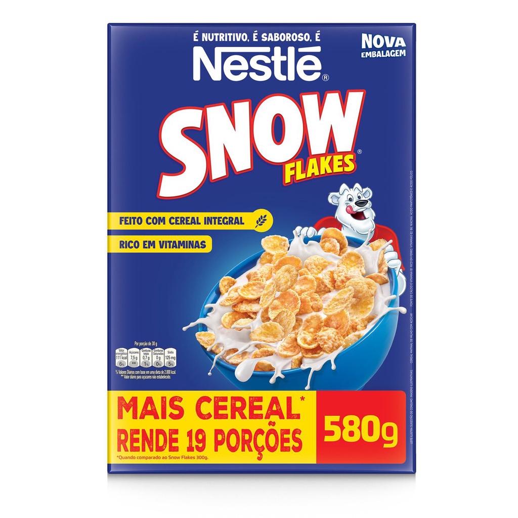 Cereal Matina nestlel Snow Flakes 580g | Shopee Brasil