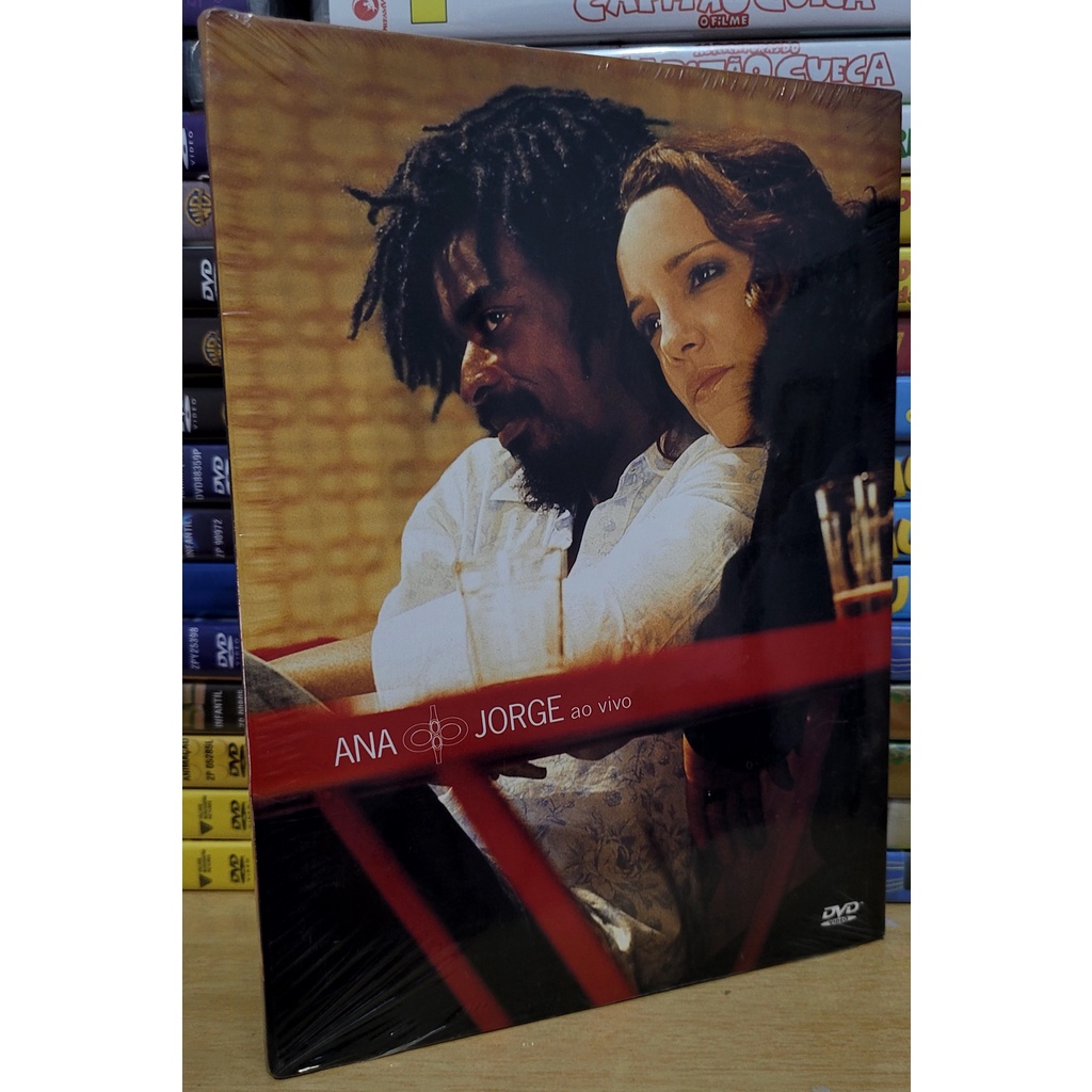 DVD Ana Carolina e Seu Jorge Ao Vivo (Original Lacrado) | Shopee Brasil