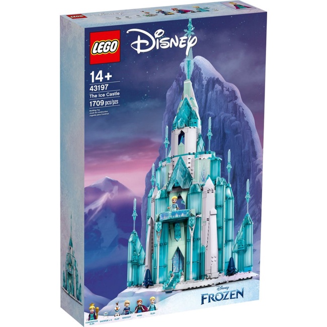 Lego Disney - O Castelo do Gelo 43197 | Shopee Brasil