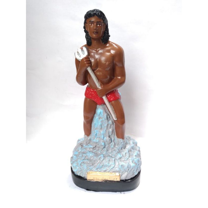 Imagem/ Escultura / Estatua Exu dos Rios | Shopee Brasil