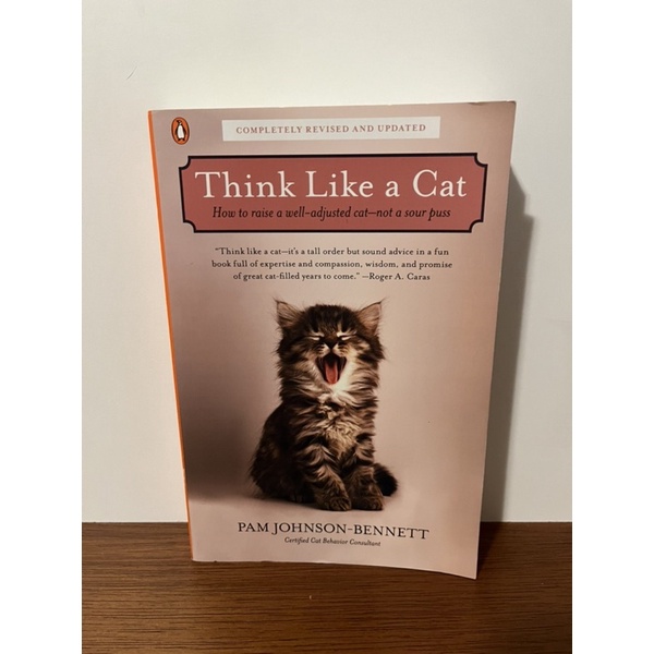 Think like a cat - Pam Johnson-Bennett (livro em inglês) | Shopee Brasil