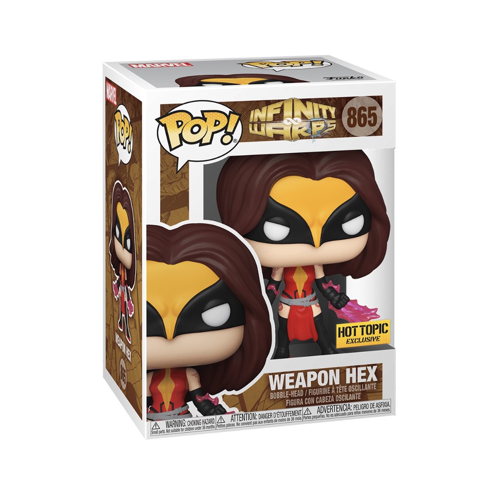 Funko pop Weapon Hex - marvel infinity warps - hot topic #865 | Shopee ...