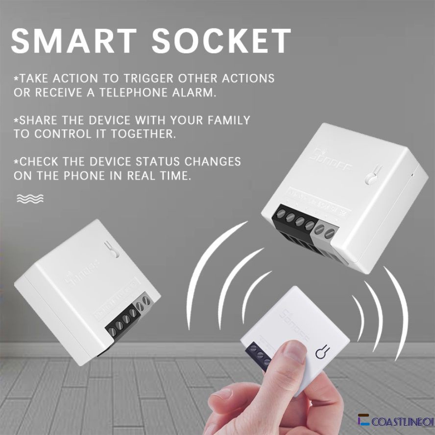 Sonoff Mini R2 Interruptor Smart Wifi Diy Controle Remoto | Shopee Brasil