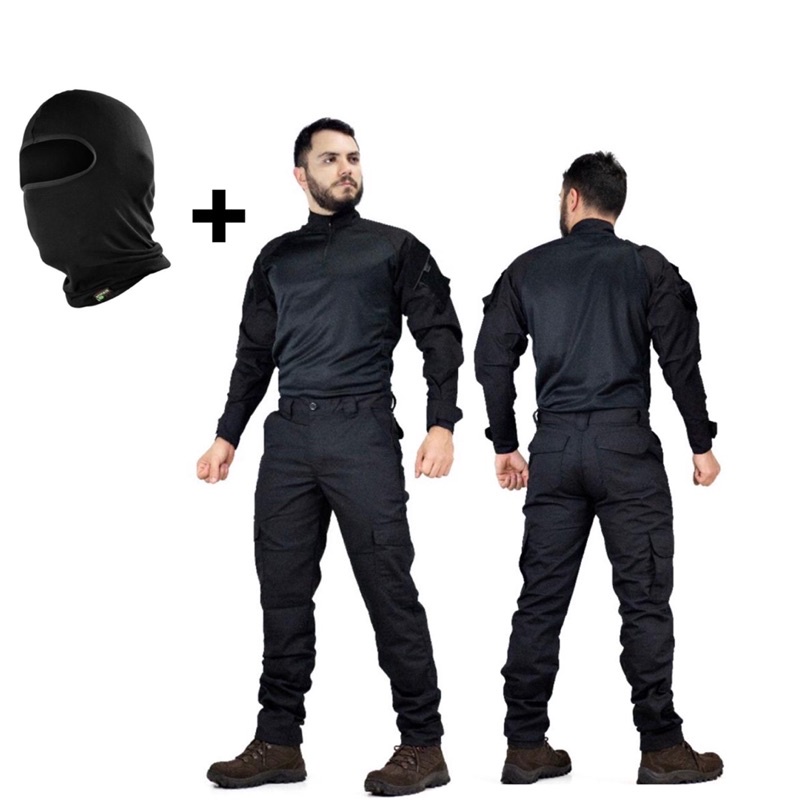 Farda Militar Operacional Completa Combat Shirt Calça Tática + BRINDE ...