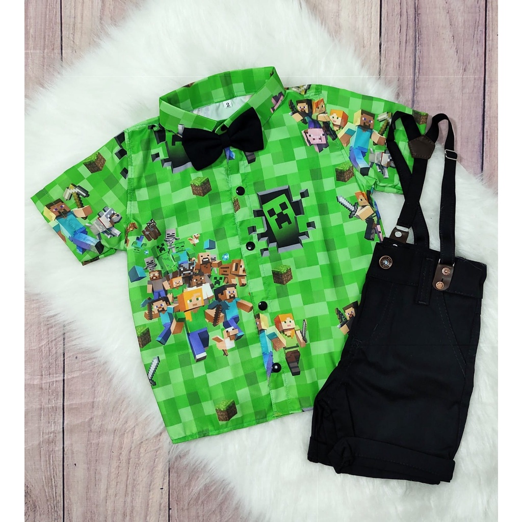 Conjunto Minecraft Linha Premium | Shopee Brasil